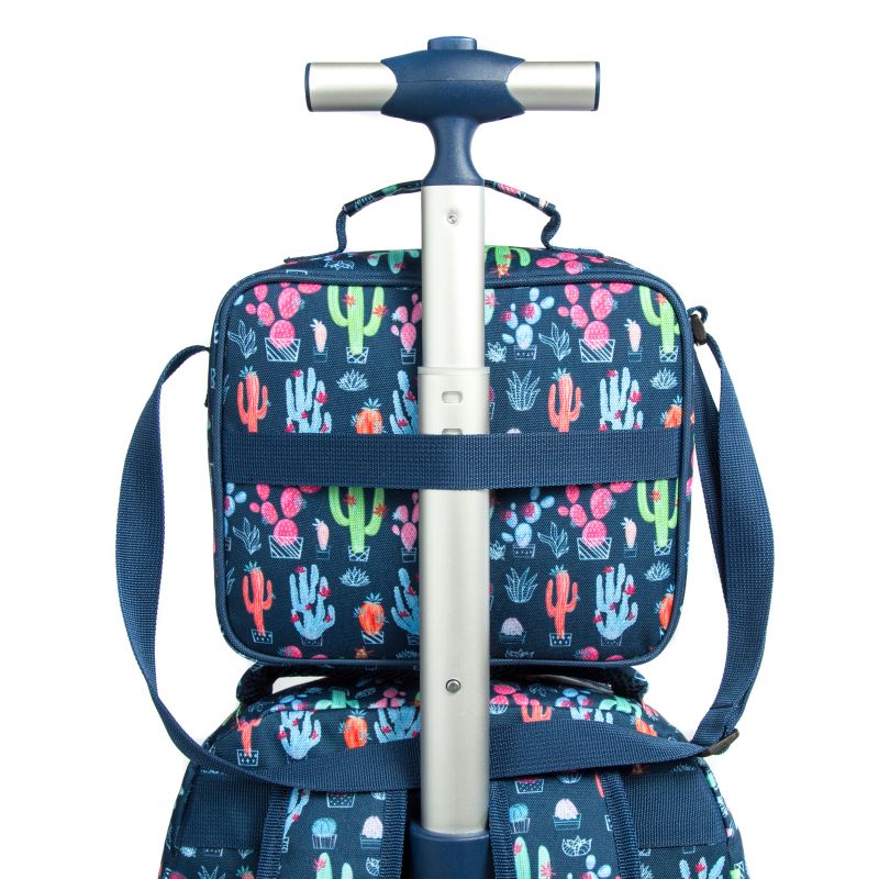 Kids Trolley Wheeled Backpack Set Children School Rolling Bag - kelvincorp