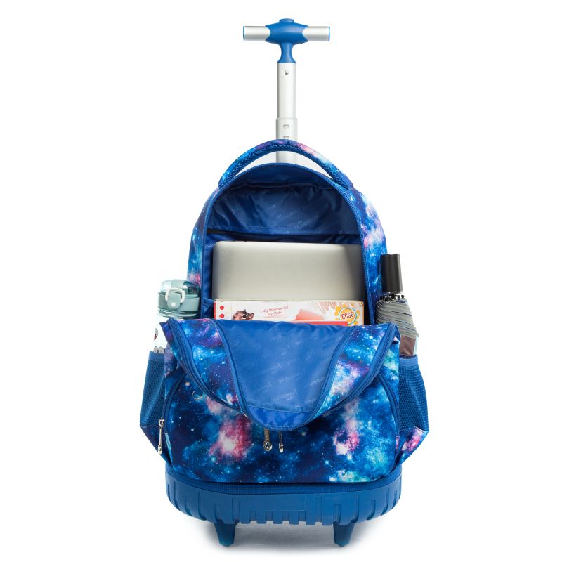 High Quality Kids School Backpack Trolley Bag With Wheels Children Bags ...