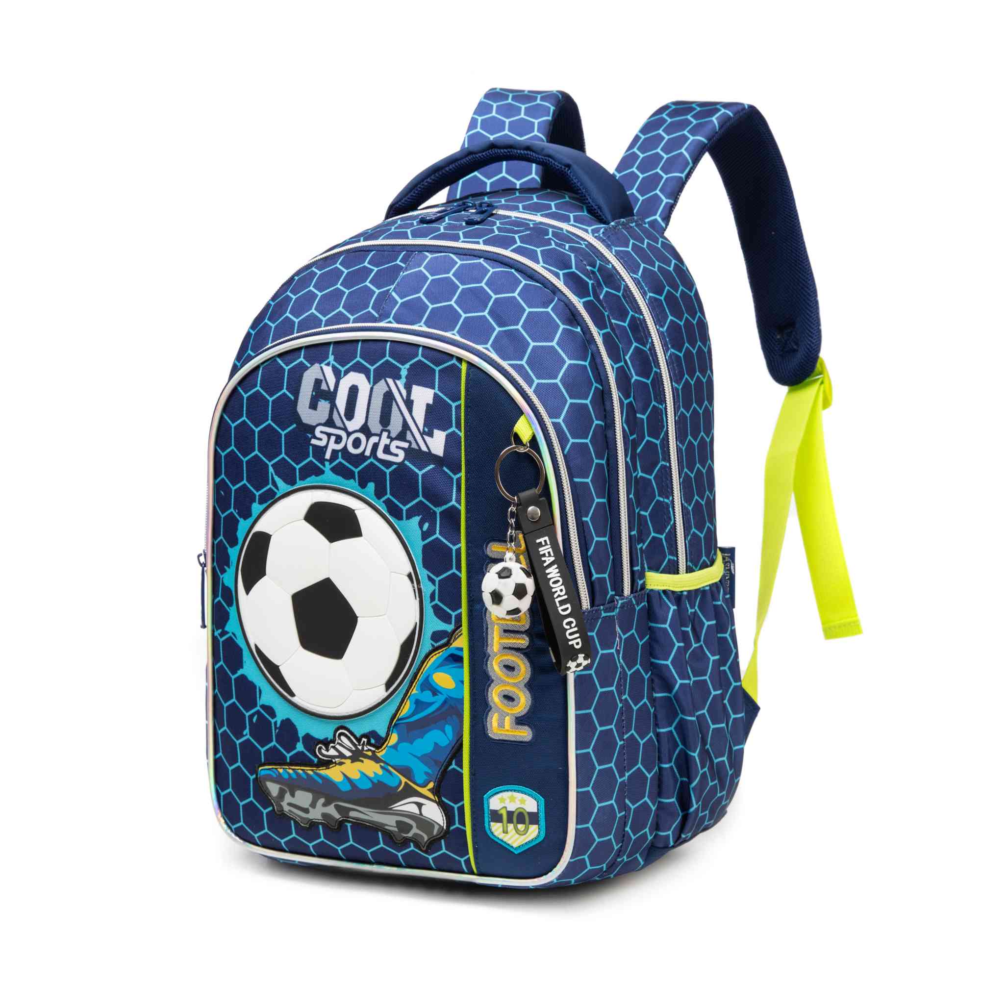 12820-3 Boys Backpack Set Large Main Compartment with Side Water Bottle ...